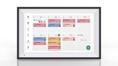 China Digital Calendar with 12 Hour / 24 Hour Timeformat Syncs With Smartphones And Computers in Durable Plastic/Metal Casing for sale