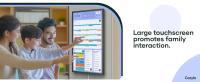 China Touch Screen Digital Calendar Display With Multiple Alarms / Snooze for sale