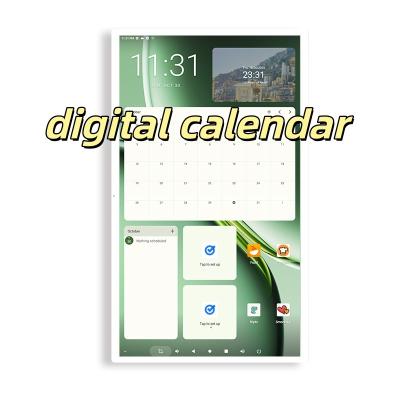 China Large Digital Calendar 32 Inch 23.8 Inch Google Calendar Smart Scheduling for sale