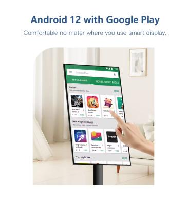 China Power Consumption 120W advanced digital smart television integrating automatic operating system updates enabling advertising and content display for sale