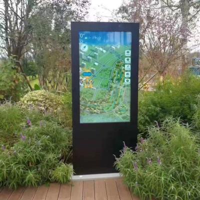 China Tempered Glass Anti-glare Vertical Digital Signage Including 3000 1 Contrast Ratio and Mult languages OSD Language Designed for Professional for sale