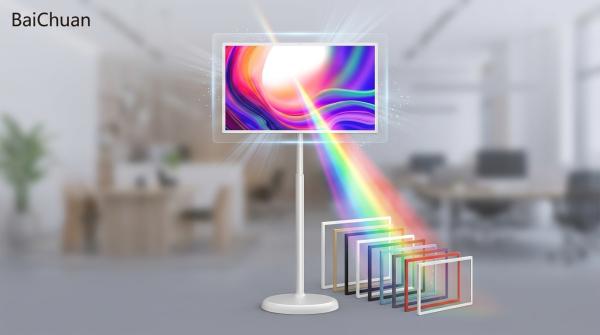 Quality 23.8 Inch QLED Smart Television Android 13 For Coworking Space Displays for sale