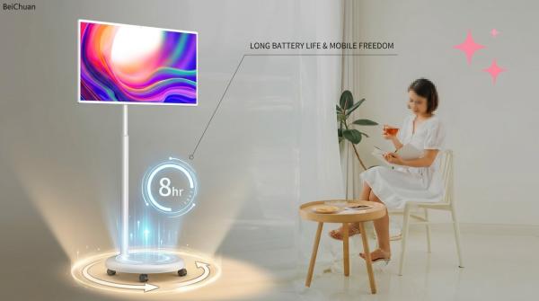 Quality 23.8 Inch QLED Smart Television Android 13 For Coworking Space Displays for sale