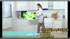 Introduction video of the source factory: Latest model portable TV usage scenarios