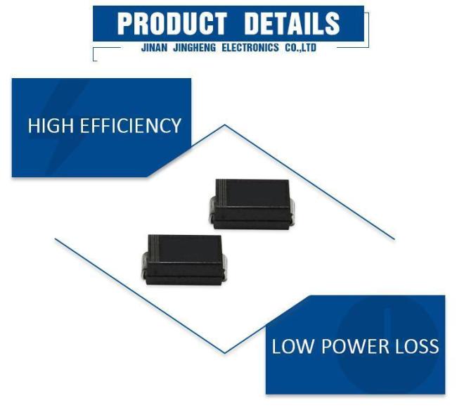 US1A/US1D/US1G/US1J/US1K/US1M 1A GLASS PASSIVATED JUNCTION HIGH EFFICIENCY RECTIFIER DIODE WITH SMA PACAKGE