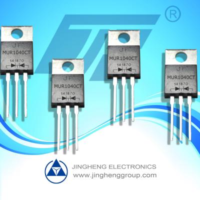 Cina Struttura di lega SR10200CT 10A 200V Diodo rettificatore di barriera Schottky nel pacchetto ITO220AB in vendita
