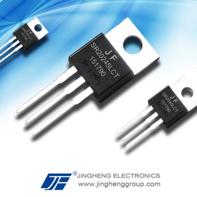 Cina Struttura di lega SR10200CT 10A 200V Diodo rettificatore di barriera Schottky nel pacchetto ITO220AB in vendita
