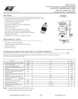 China MK4045 40A 45V Solar Schottky Diodes Module with Planar Silicon Structure in PV Box for sale
