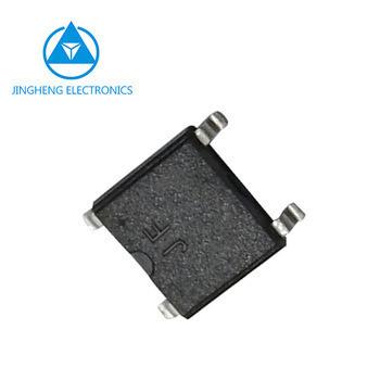China Estrutura Gpp Chip MB10s 1A 1000V Rectificador de ponte passivo de vidro com pacote Mbs à venda