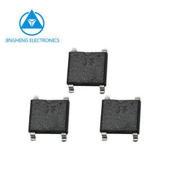 China Estrutura Gpp Chip MB10s 1A 1000V Rectificador de ponte passivo de vidro com pacote Mbs à venda