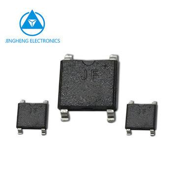 China Estrutura Gpp Chip MB10s 1A 1000V Rectificador de ponte passivo de vidro com pacote Mbs à venda