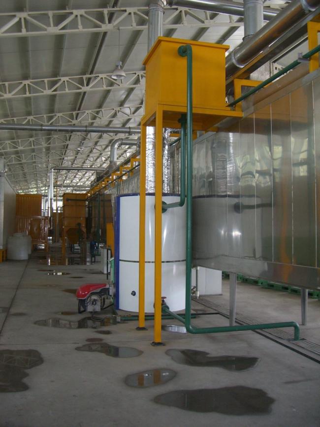 Professional Pretreatment Spray System Power Wash for Powder Coating Line