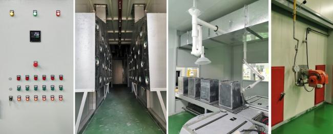 Powder Coating Line Madeinchina for Carbon Steel Sheet with Robot Polish