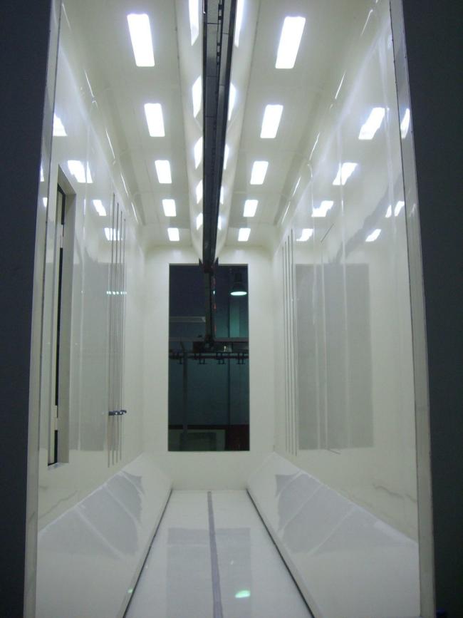 Stainless Steel/PVC/Carbon Steel Powder Coating Spray Booth for Coating Line