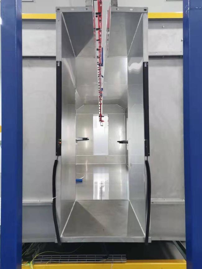 Stainless Steel/PVC/Carbon Steel Powder Coating Spray Booth for Coating Line