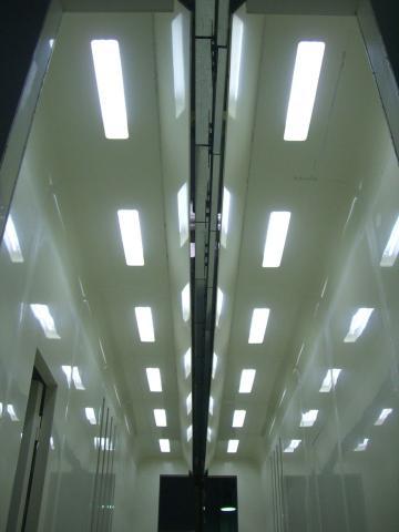 Professional Automatic Stainless Steel/PVC/Carbon Steel Powder Coating Booth with Clean Room