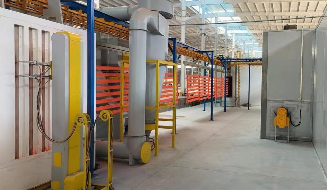Best Coating System Powder Coating Line with Power&Free Conveyor