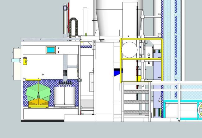 Electrostatic Powder Supply Center Close Circuit Powder Coating Equipment Made in China
