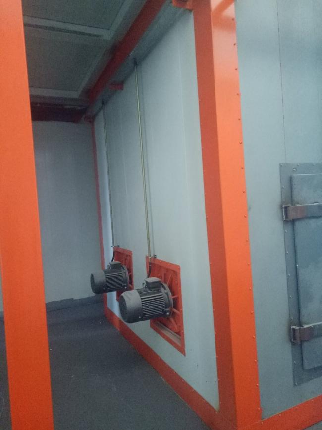 Customized Heat Exchanger for Powder Coating Production Line Curing Oven Burner