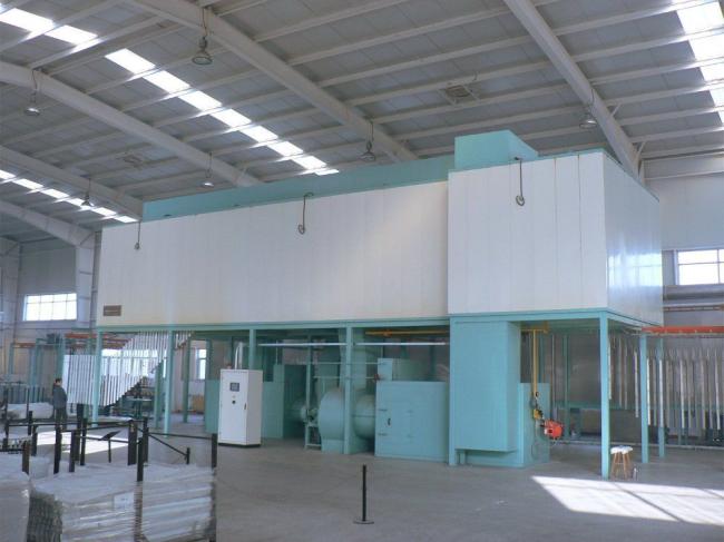 Bridge Style Powder Coating Equipment Curing Polymerization Oven with Conveyor System