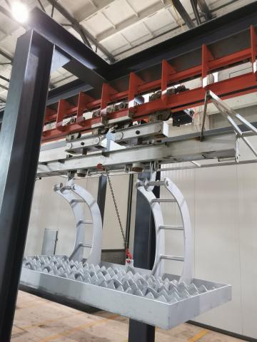 High Quality Overhead P&F Conveyor System for Heavy Machinery Structural Parts