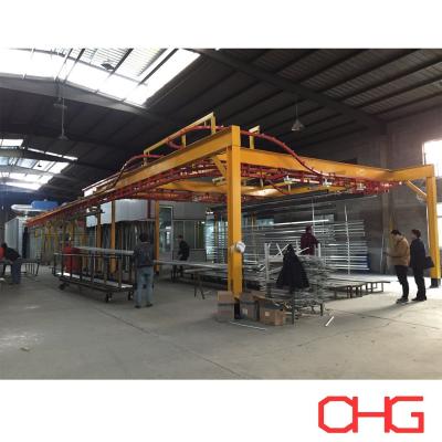China Semi-automatische poedercoatingapparatuur voor aluminiumprofielproductielijn for sale