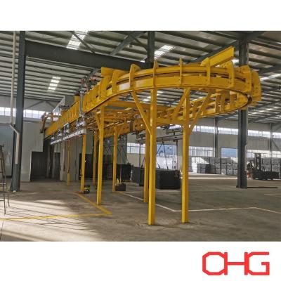 China Categories Coating Production Line Customized Automatic Coating Machine/Liquid Painting Line for Structural Parts for sale