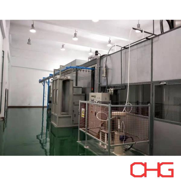 Quality Glass Lubricant Spray Painting Line Automatic With Conveyor System And Coating for sale