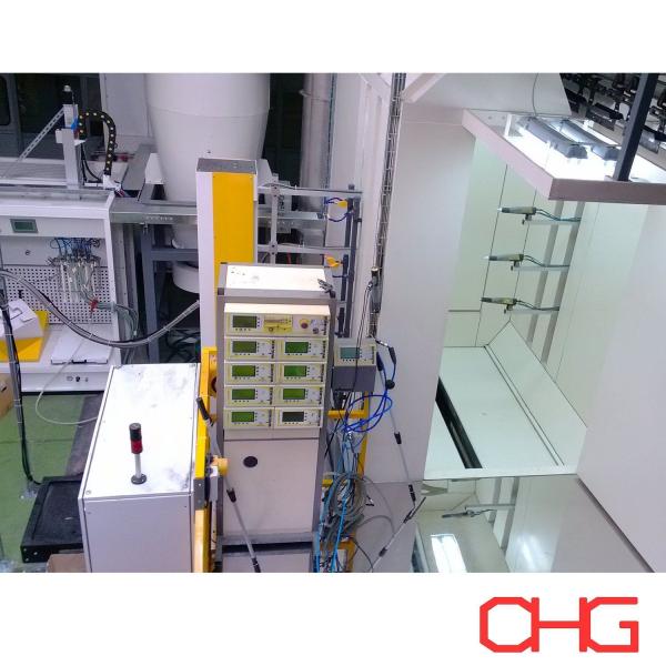 Quality Customizable PLC Control Unit Powder Coating Production Line Powder Containment for sale