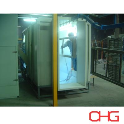 China Manual Spray Guns Powder Coating Line for Hospital Beds for sale