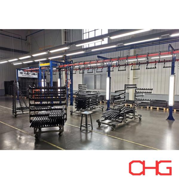 Quality Automatic Powder Coating Line Metal Substrate For Car Components for sale