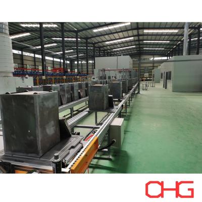 China Top Carbon Steel Sheet Powder Coating Production Line with Performance Customized Robot Polish Machine for sale