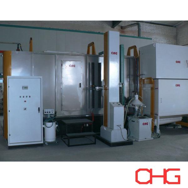 Quality Automatic Stainless Steel Powder Coating Booth With Customized Techcnical Data for sale