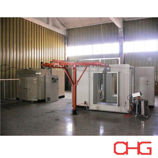 Quality Manual Electrostatic Powder Coating Paint Booth With Plastic Spraying Equipment for sale