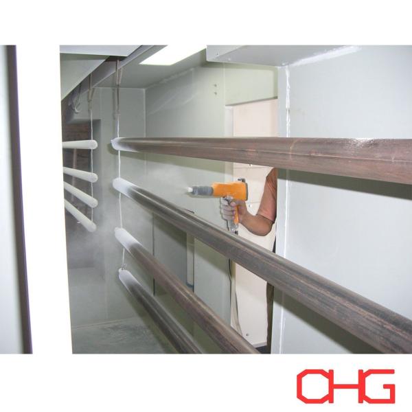 Quality Manual Electrostatic Powder Coating Paint Booth With Plastic Spraying Equipment for sale