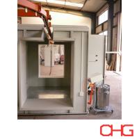 China Manual Electrostatic Powder Coating Booth with ISO 9001 Certification - Custom Spray Booth for Small to Medium Production for sale