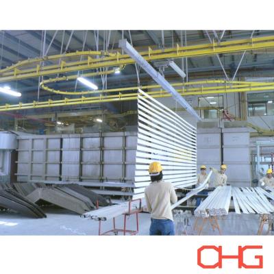 Китай Профессиональная автоматическая линия производства порошкового покрытия для алюминиевых профилей продается