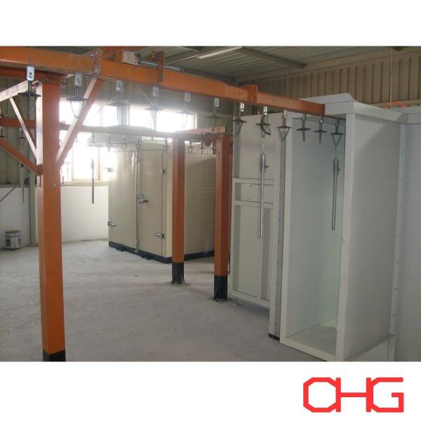 Quality Metal Powder Coating Line With Manual Spray Guns Designed And Customized for sale