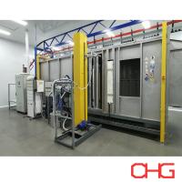 China Customizable Overhead Conveyor Electrostatic Powder Coating Line for Car Components 8-Stage Process for sale