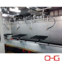 Quality Customized PLC Control Wet Paint Booth With Water Curtains Eco Friendly for sale