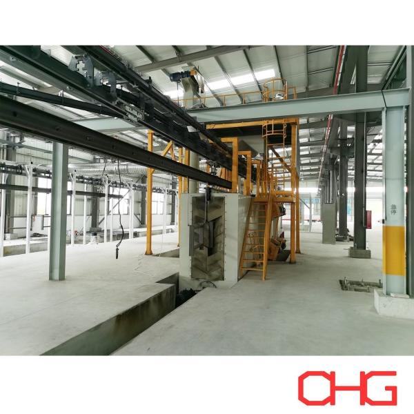 Quality Electrostatic Powder Coating Production Line Coating System Customizable for sale