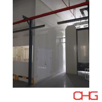 China PLC Controlled Powder Coating Line for Acrylic Boards 95% Transfer Efficiency for sale