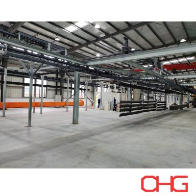 Китай Блок управления ПЛК и индивидуальная линия порошковой покраски с индивидуальной конвейерной системой продается