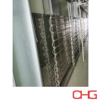 China Custom Powder Coating Line for Acrylic Boards 1200mm Width Conveyor System for sale