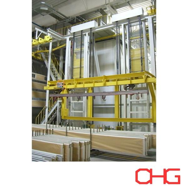 Quality Customized Powder Coating Production Line with Lift Machine for sale