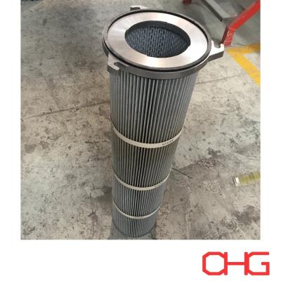 China High-Performance Spunbonded Filter Cartridge for Fine Dust Filtration in Pharmaceutical and Powder Coating Applications for sale