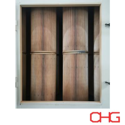 China Customized Polyester Powder Coating Filters Medium Spun Bonded Filter Cartridge for sale