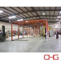 Quality Customizable Powder Coating Machine for Profiles with Electrostatic Spray Guns for sale