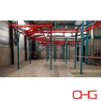 Quality Power and Free Overhead Conveyor System for Steel Parts Coating Production Line After-sales Service Guide Equipment Installation for sale