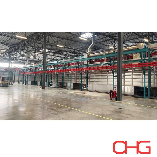 Quality Power and Free Overhead Conveyor System for Steel Parts Coating Production Line for sale